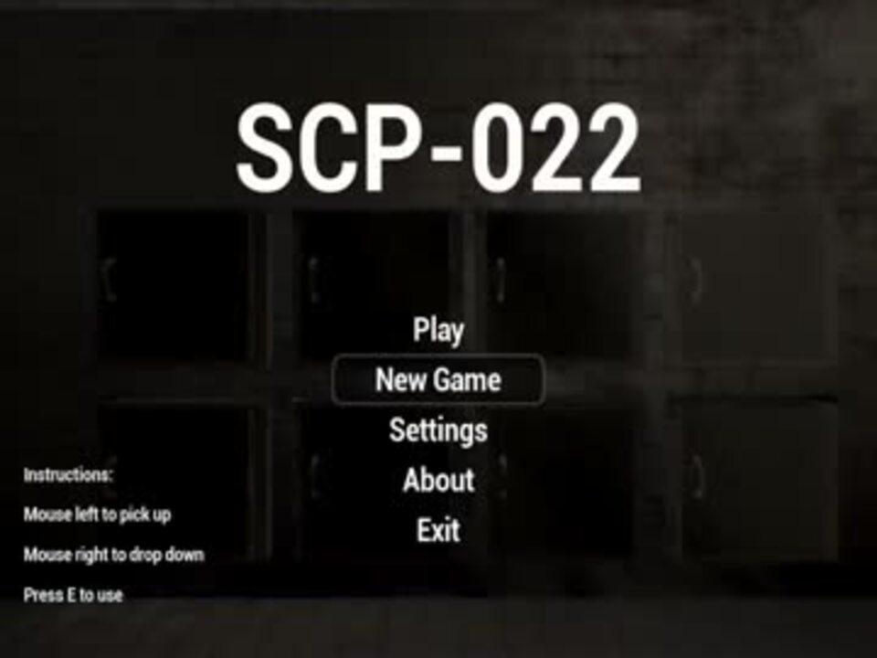 【ゆったり実況】SCP-022をプレイがてら解説してみたの巻き(1/8) - ニコニコ動画