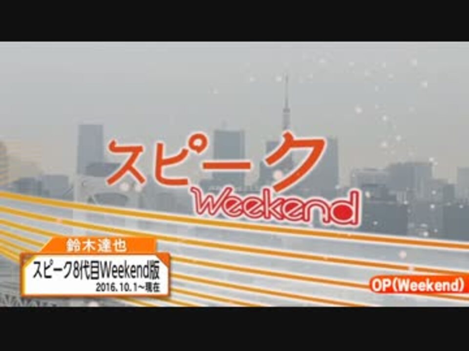 FNNスピーク歴代BGM集（1987.10～2018.03） - ニコニコ動画