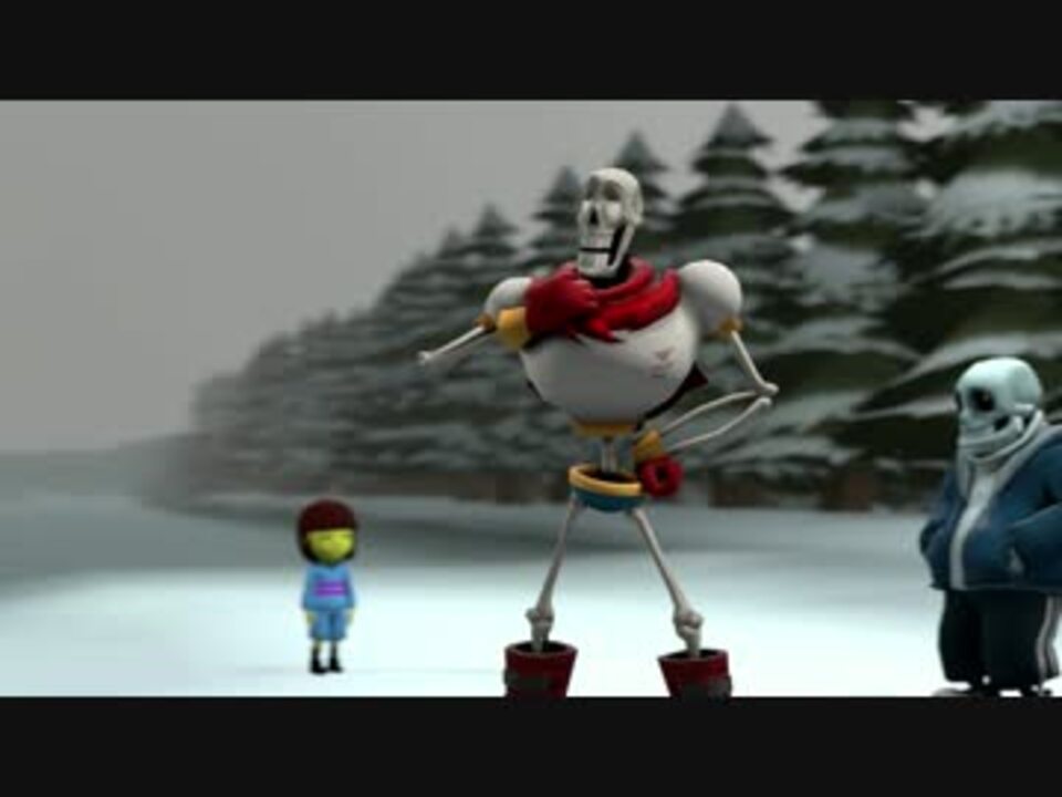 If Undertale was Realistic - SmashBits Animations - ニコニコ動画