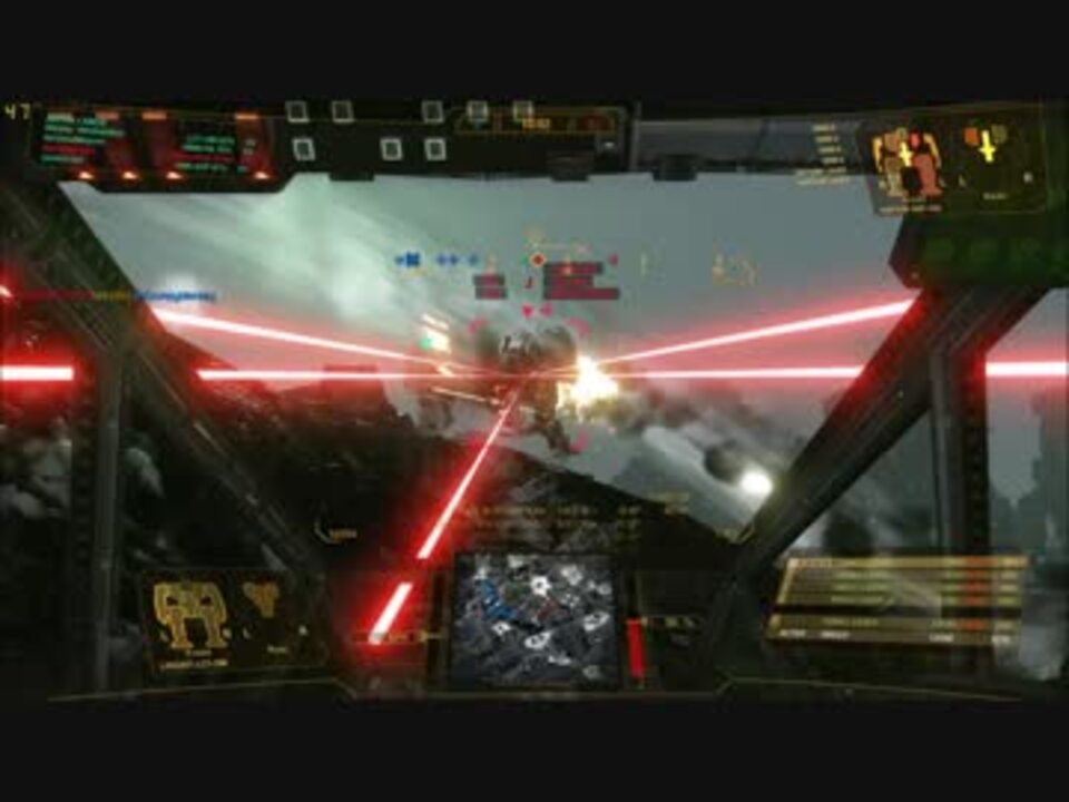 Mechwarrior Online Locust-3M 2xAMS 5xSL - ニコニコ動画