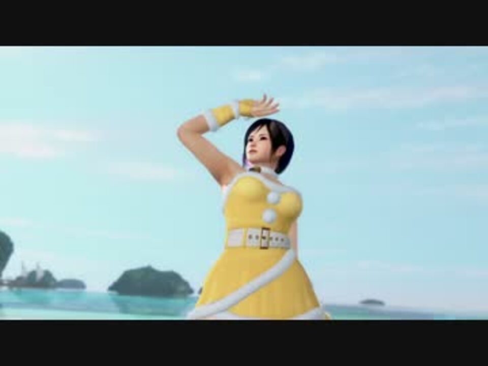 DOAX3 グラビア集 こころ サンタD - ニコニコ動画