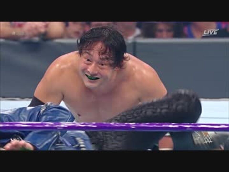 【WWE】TAJIRI復帰戦【17.01.03】 - ニコニコ動画