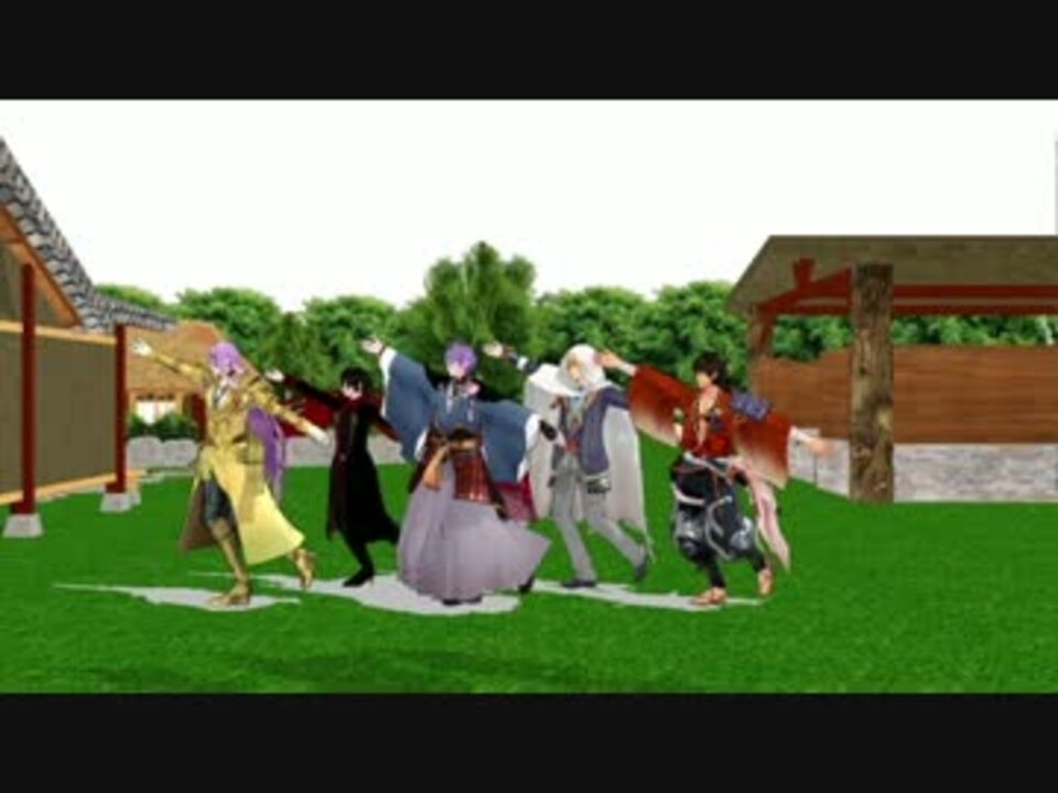 【mmd刀剣乱舞】函館名物いか踊り【初期刀組】 ニコニコ動画