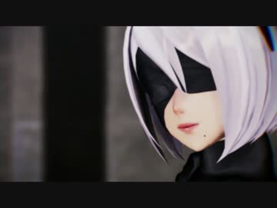 【MMDNieR】Lips Are Movin & machine【2B】 - ニコニコ動画