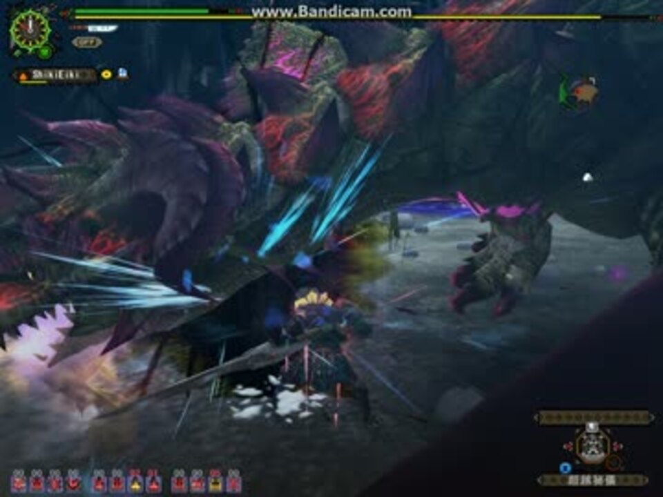 MHF-Z 辿異種エスピナス★4 片手剣ソロ 頭・背中・翼・尻尾破壊 - ニコニコ動画