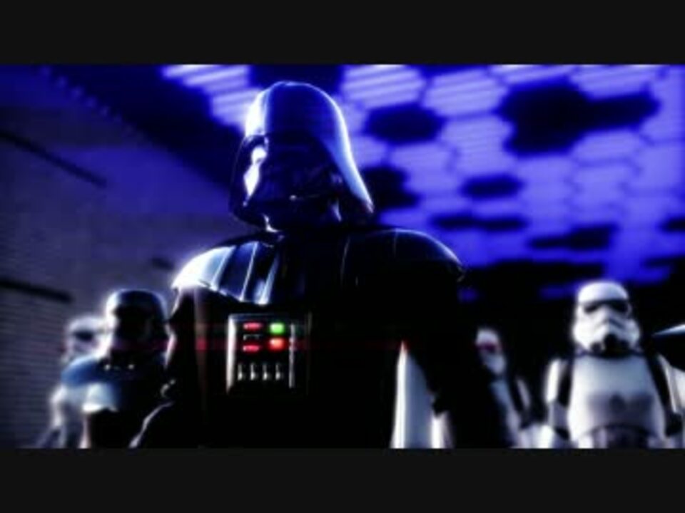 [MMD] [Thriller] Darth Vader + Stormtroopers [60fps] - ニコニコ動画