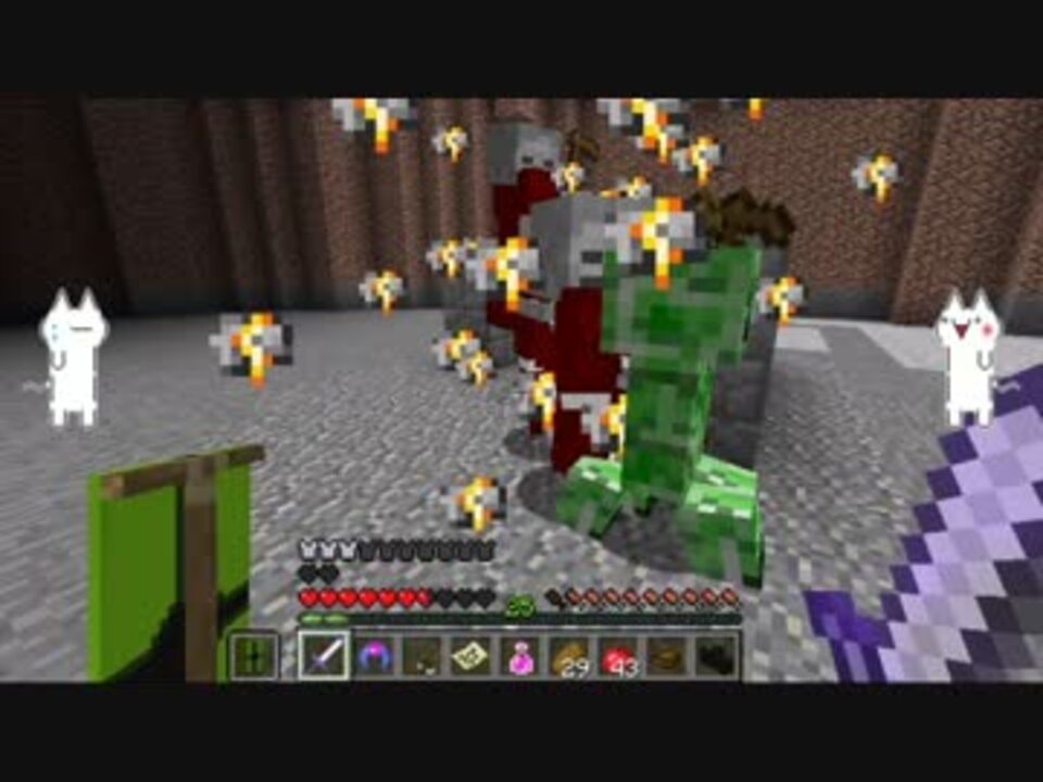 【MonarCraft】AAたちが「Minecraft」をゆっくりgdgd実況プレイ Part.49 - ニコニコ動画