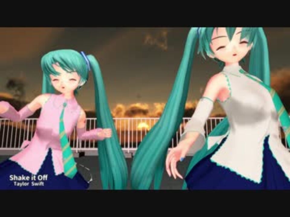 【MMD】Shake It Off【らぶ式】 - ニコニコ動画