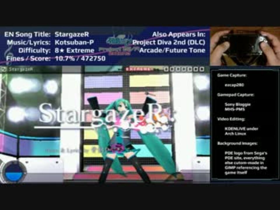【Project Diva Extend】「StargazeR」Extreme Perfect - ニコニコ動画