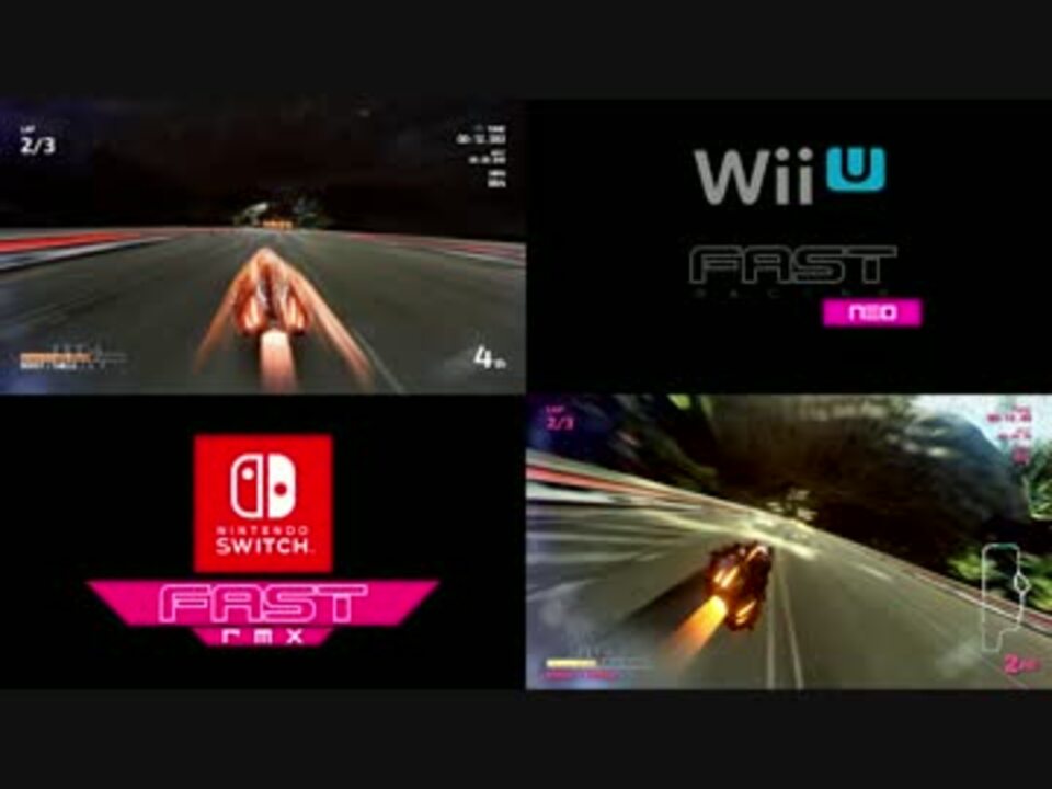 FAST RMXとFAST Racing NEOを比較してみた - ニコニコ動画