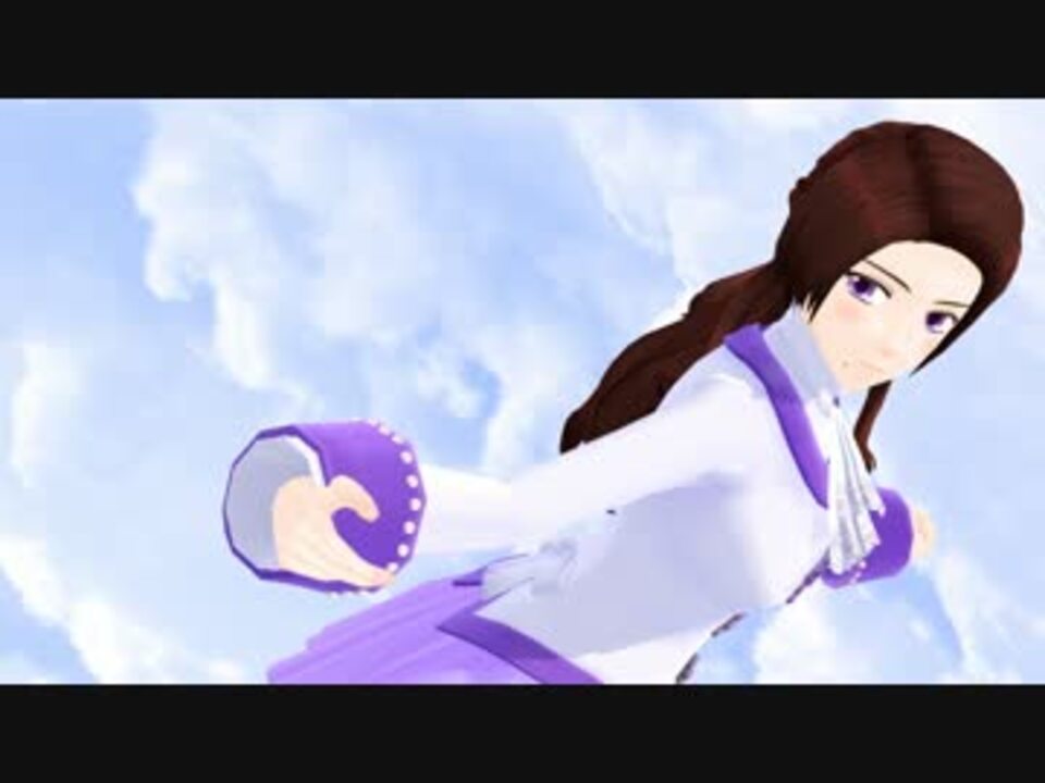 {MMD x Hetalia} Nyo!Austria - ニコニコ動画
