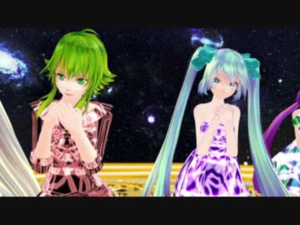 【初音ミク_GUMI_IA】口ずさむ魔法【MMD】 - ニコニコ動画