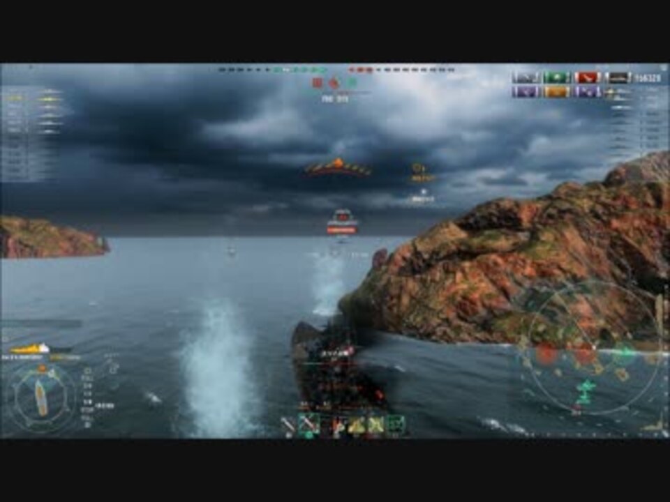 [WoWs Asia] Kill zoneで逢いましょ？その②【GK編】 - ニコニコ動画