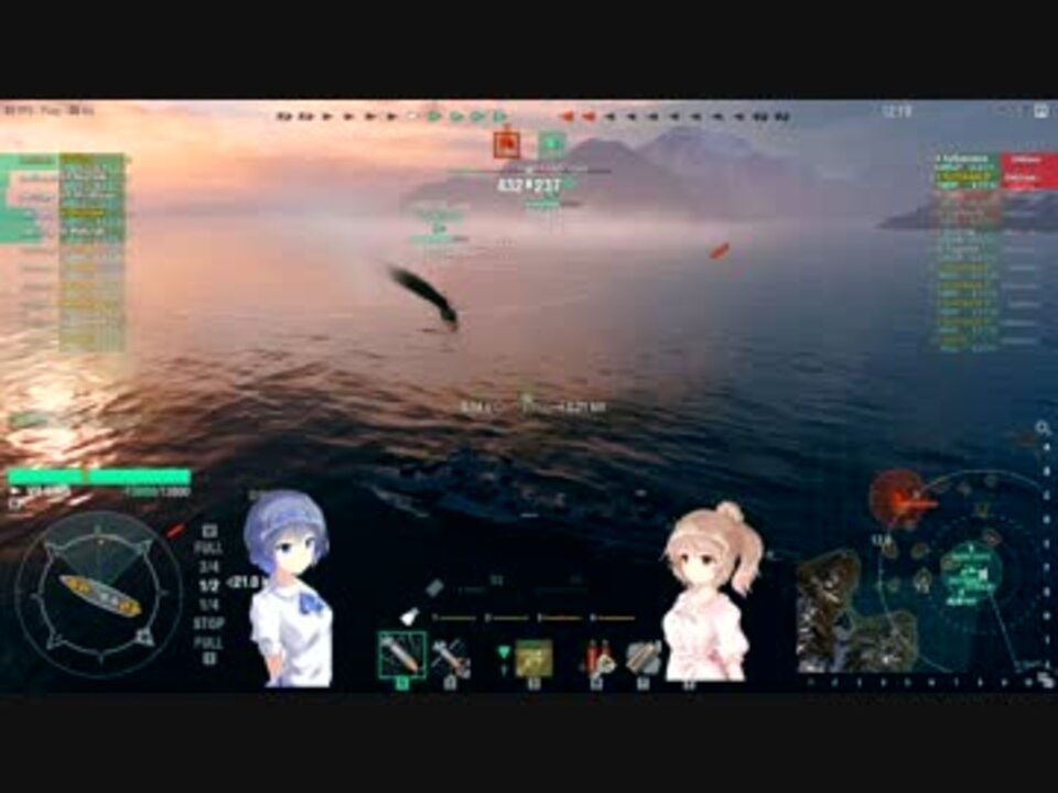 【WoWS】駆逐艦出港せよ。番外編10日目【CeVIOささら実況】 - ニコニコ動画