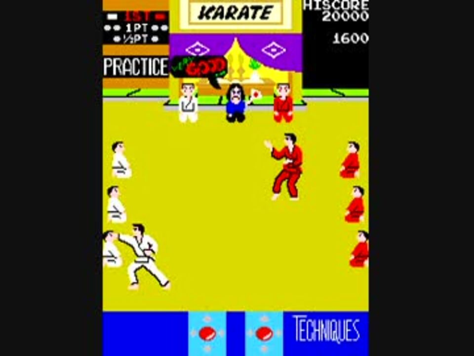 [TAS] Arcade Karate Champ (AC 空手道) by £e Nécroyeur in 09:07.65 - ニコニコ動画