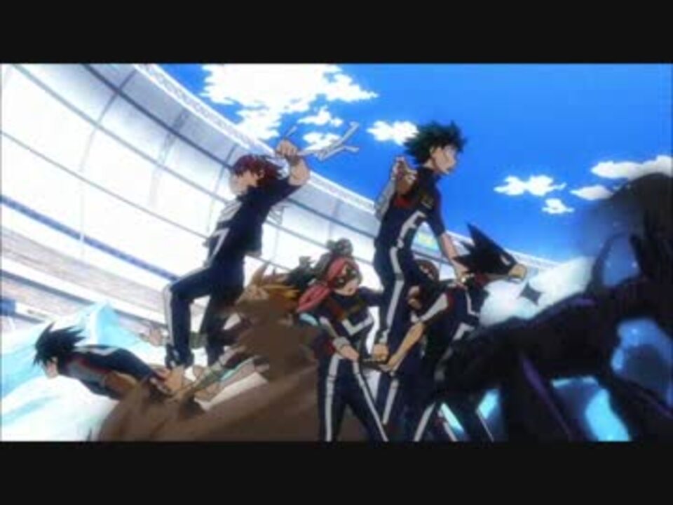 【耐久動画】ヒロアカ 飯田｢トルクオーバー!レシプロバースト!｣(2分) - ニコニコ動画