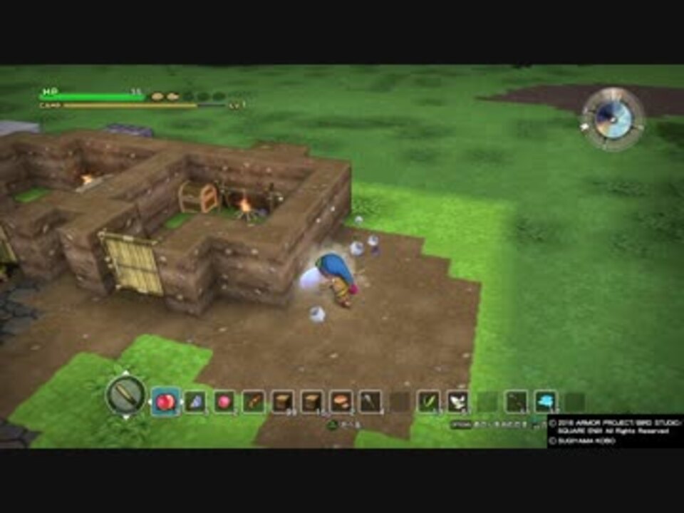 #3【実況】おっさんとドラゴンクエストビルダーズ【DQB】 - ニコニコ動画