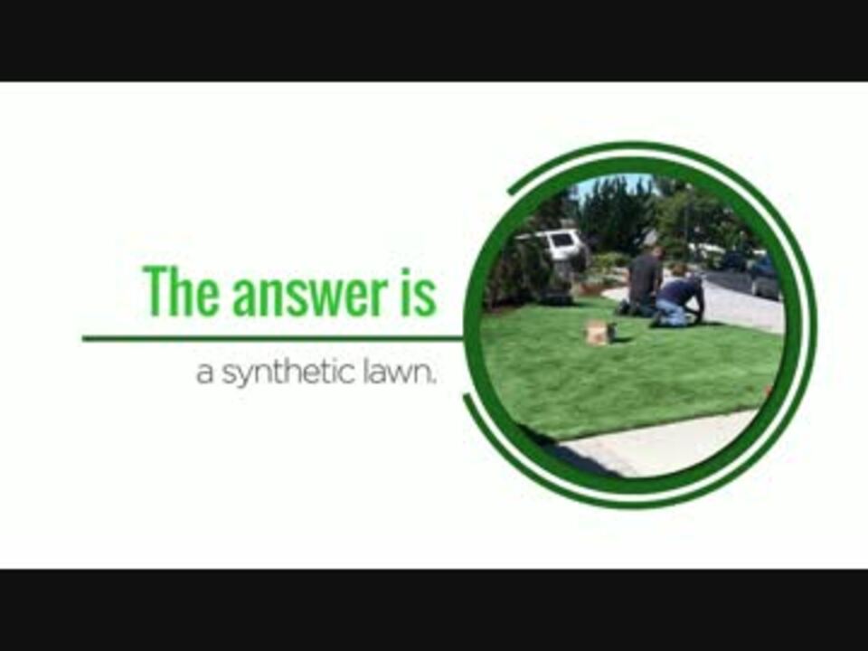 Low Maintenance Synthetic Turf San Luis Obispo County 805-773-5395 - ニコニコ動画