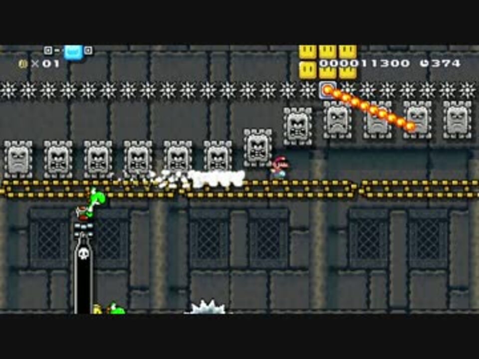 KZH Xpress: Krispy Yoshi Supreme【マリオメーカー】 - ニコニコ動画