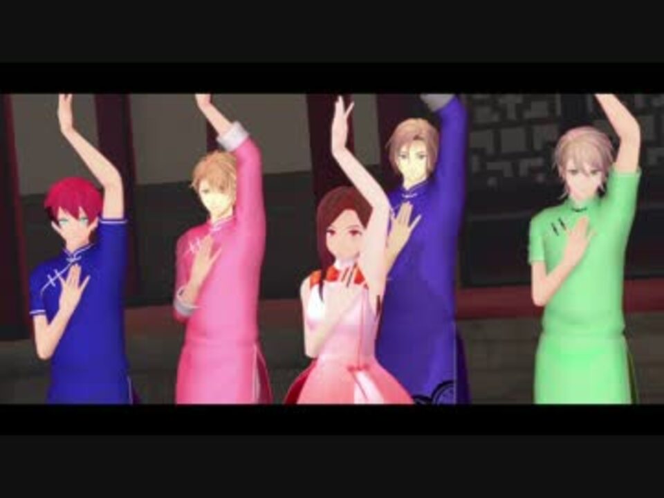 【MMDA3!】 監督と桃源恋歌 【太一・至・万里・一成】 - ニコニコ動画