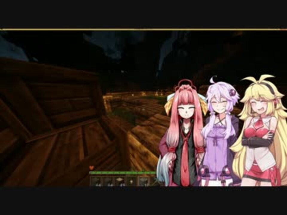 【Minecraftマルチ】ゆかりさんたちの街づくりクラフトPart1【VOICEROID実況】 - ニコニコ動画