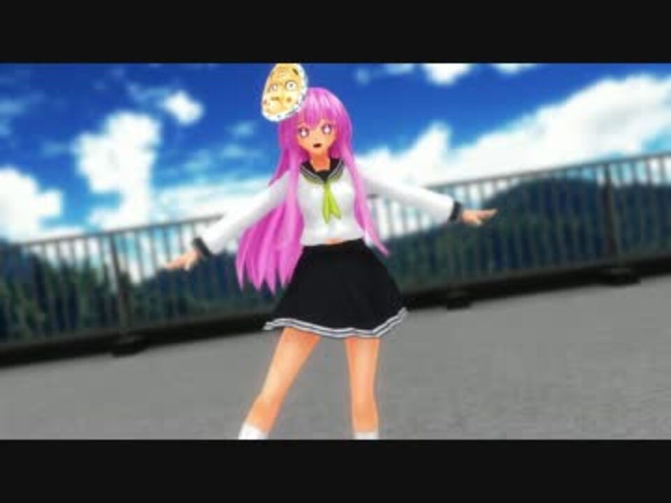【東方mmd】制服姿なこころちゃんにちょっと踊ってもらった ニコニコ動画