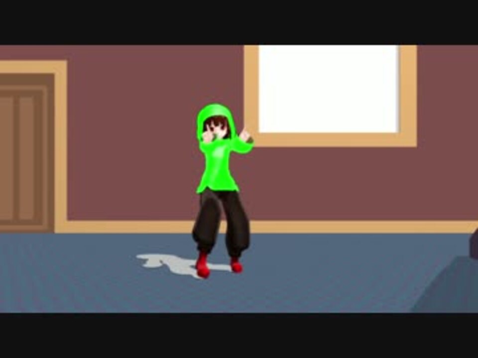 【MMD】storyshift charaちゃんでエイリアンエイリアン - ニコニコ動画