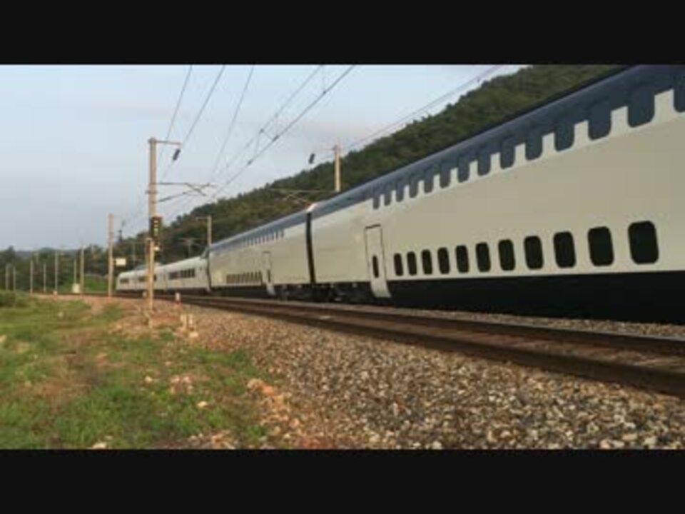 【KORAIL】2階建て動力分散式試作高速車両 甲種輸送 - ニコニコ動画