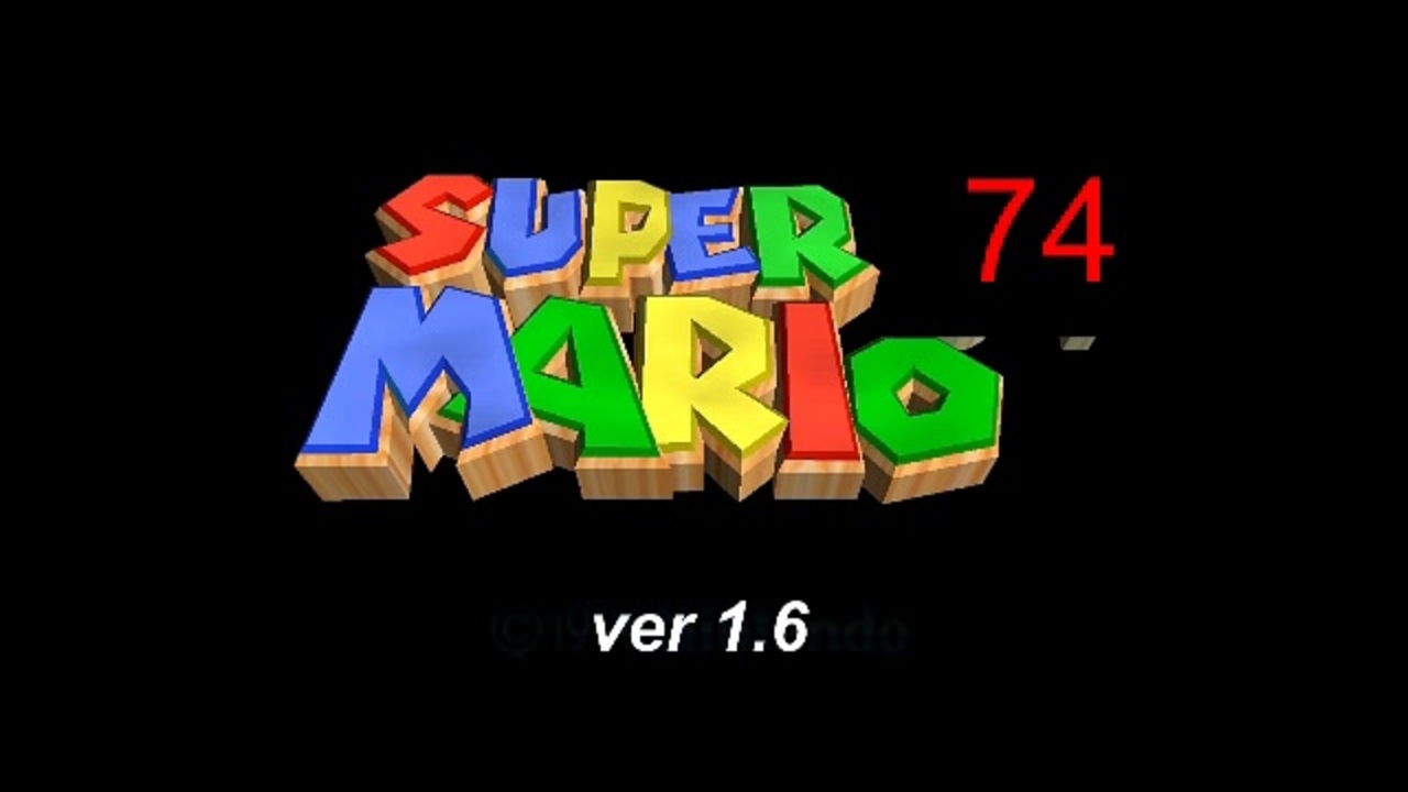 Super Mario 74 Course 1 『DICE-FORTRESS』（前編） - ニコニコ動画