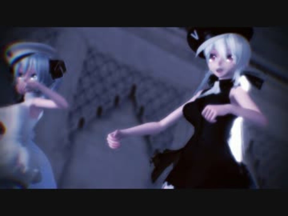【MMD】TDA Miku & Haku - Glide - ニコニコ動画