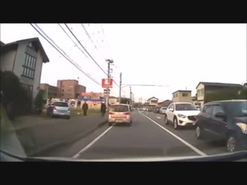 Camera Accident video of Japanese car No53 - ニコニコ動画