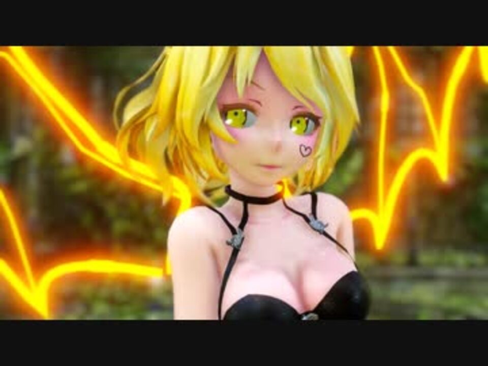 【Ray-MMD】Tda Black Beauty-RIN [Happy Halloween] - ニコニコ動画