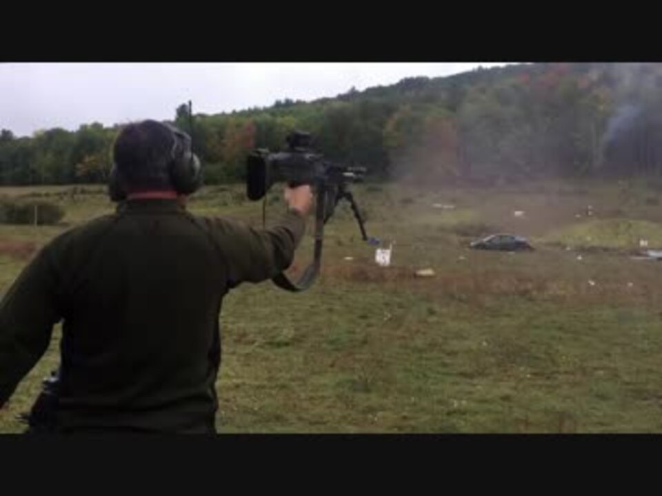 M60(Mk43 Mod 1)片手撃ち - ニコニコ動画