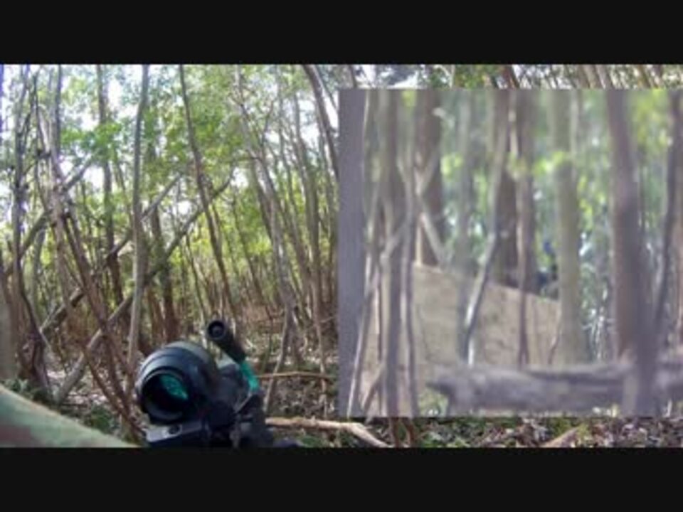 【サバイバルゲーム】 屋外ではLMGに限る！ - ニコニコ動画