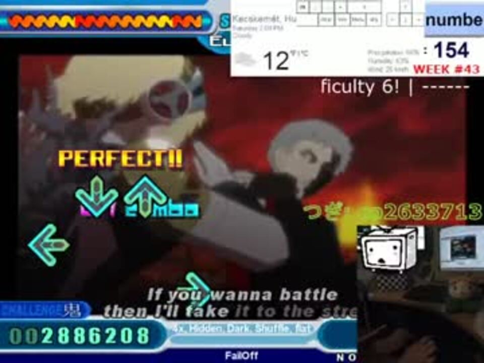 StepMania (ステマニ) LIVE/RADIO 2017 週 #43 [3/3]: OCT.28. [BPM: 154] - ニコニコ動画