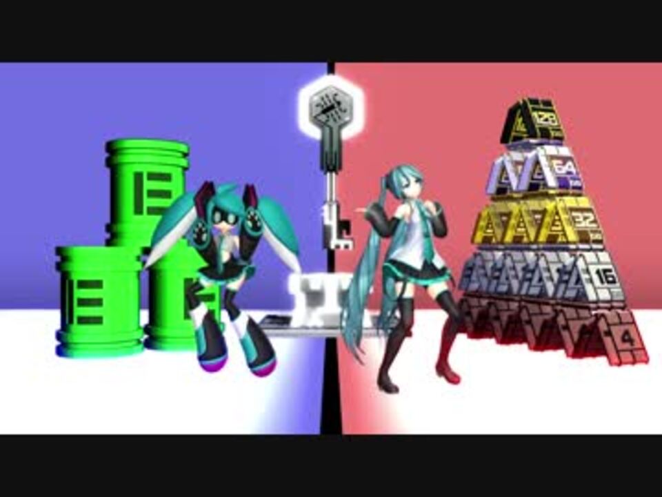 コンパス】ミクさんとVoidollちゃんでビバハピ【MMDアクセサリ配布】 - ニコニコ動画