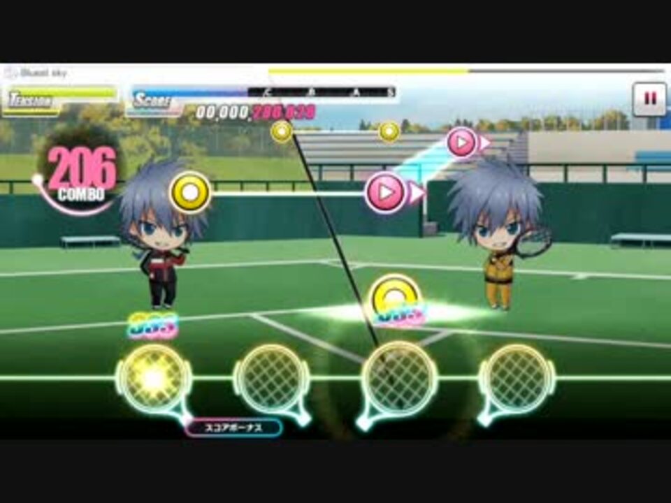 【テニラビ】Bluest skyがペテンにかかったようです【ネタ動画】 - ニコニコ動画