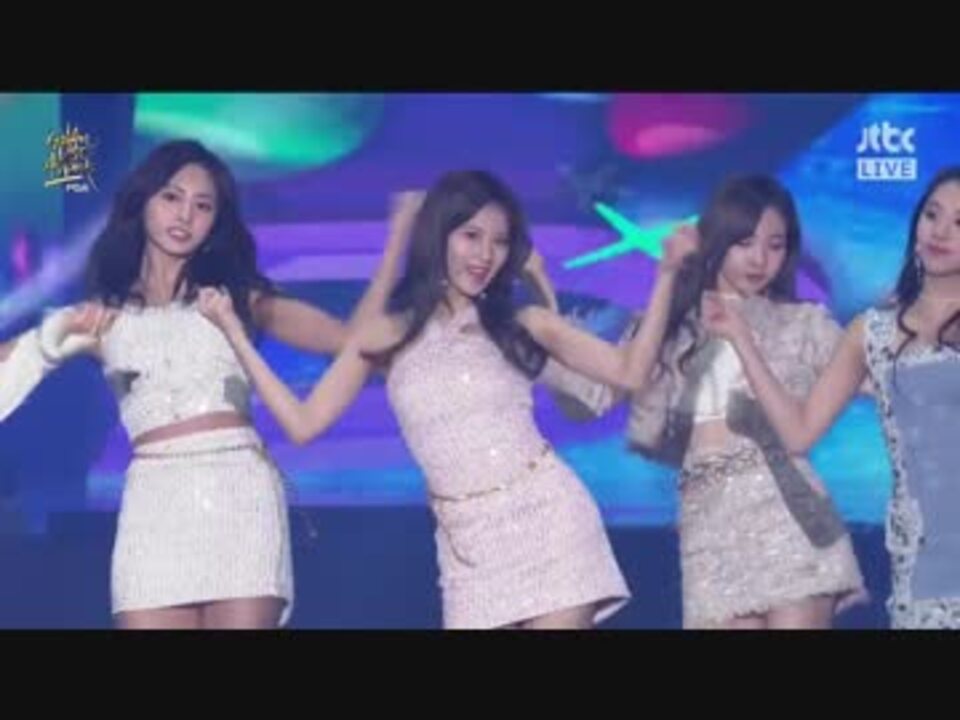 [K-POP] TWICE - Like OOH-AHH + Cheer Up + TT (GDA 20180110) (HD) - ニコニコ動画