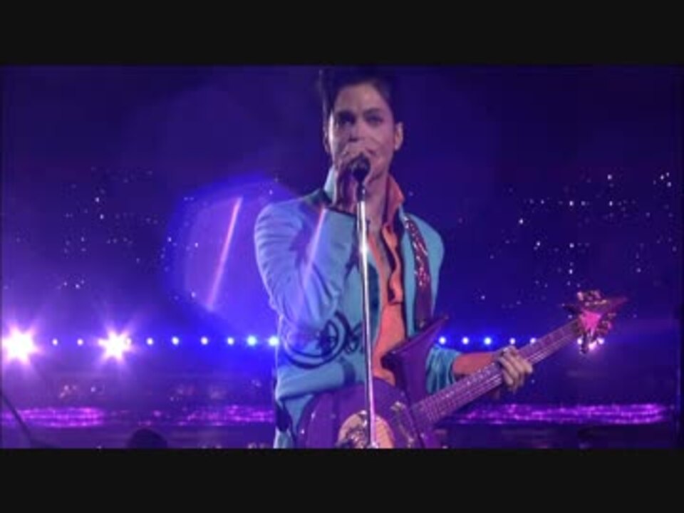 PRINCE - SUPER BOWL XLI HALFTIME SHOW - ニコニコ動画