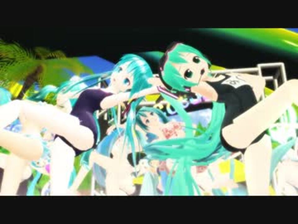 【MMD】【39の日】Dear cocoa girlsモーション モデルテスト【1080P】 - ニコニコ動画