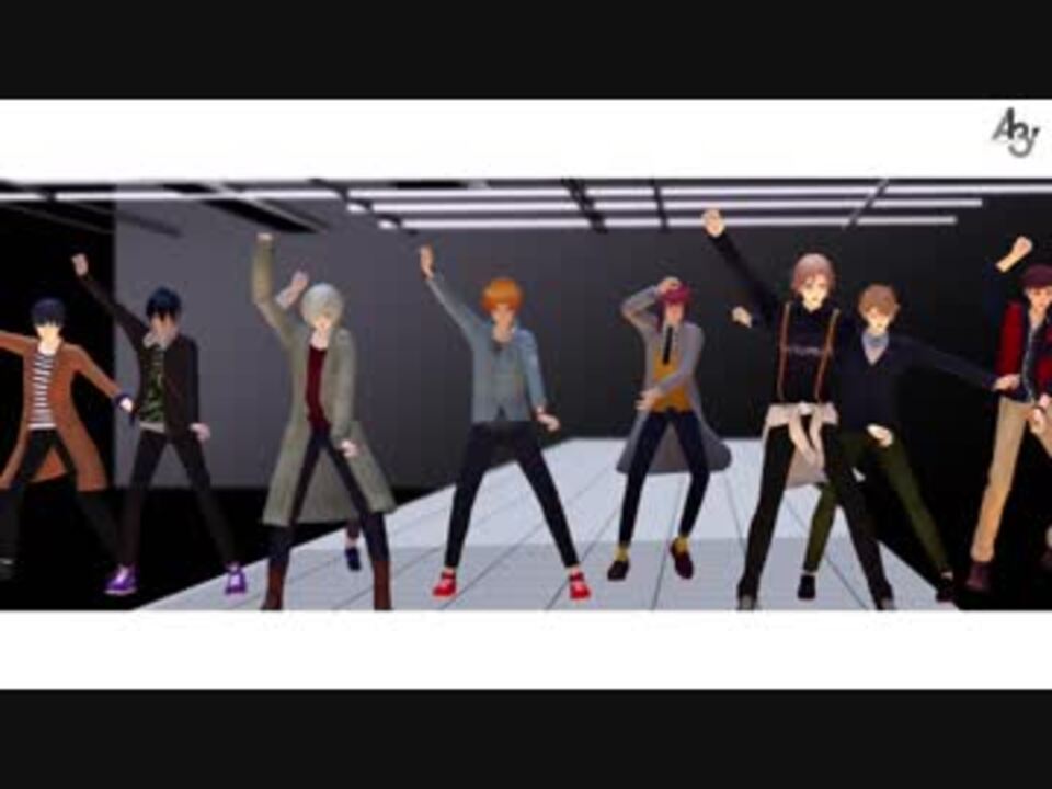 【MMDA3!】9人でLOVE ME RIGHT【MMD Kpop/カメラ配布】 - ニコニコ動画