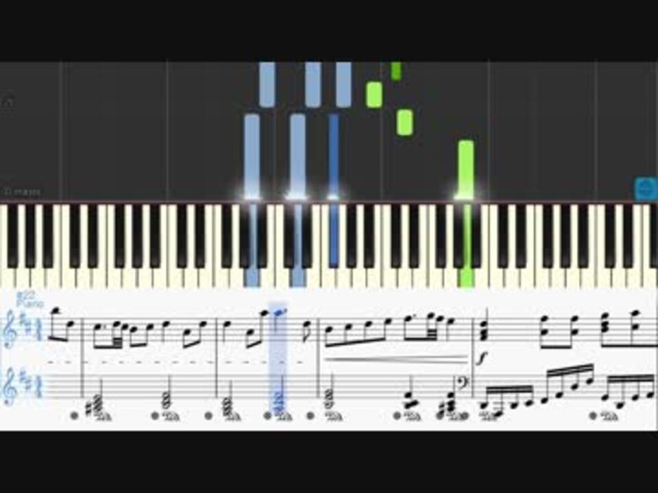 【Synthesia】key to my heart (Piano Solo)【TOD2 ED】 - ニコニコ動画
