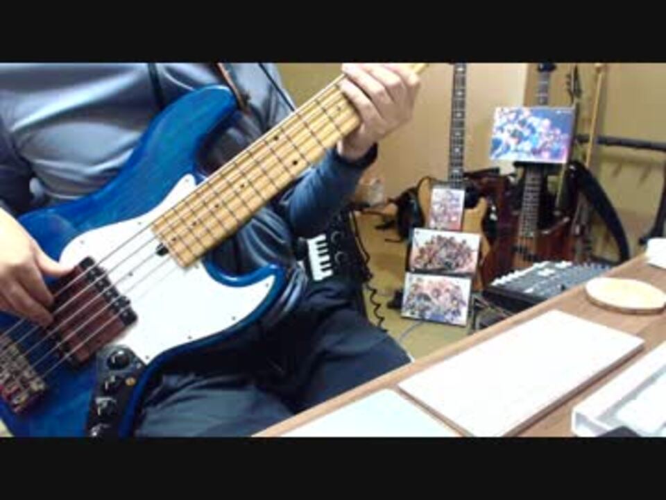 【ベース】「君だけの旅路 Re:boot - Suara」弾いてみた。 - ニコニコ動画