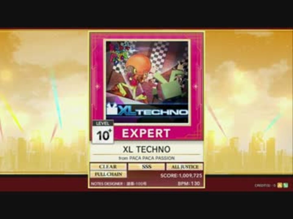 【譜面確認用】XL TECHNO EXPERT【チュウニズム外部出力】 - ニコニコ動画