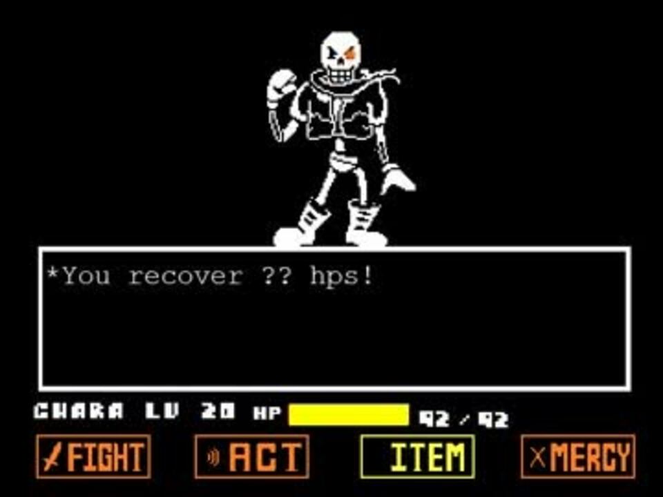 DISBELIEF PAPYRUS PHASE 5 + TIME TRIO - ニコニコ動画