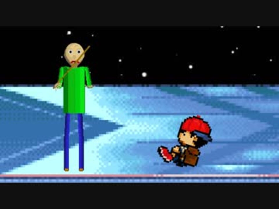 Baldi Basics VS Super Smash Bros (Animation)(1) - ニコニコ動画