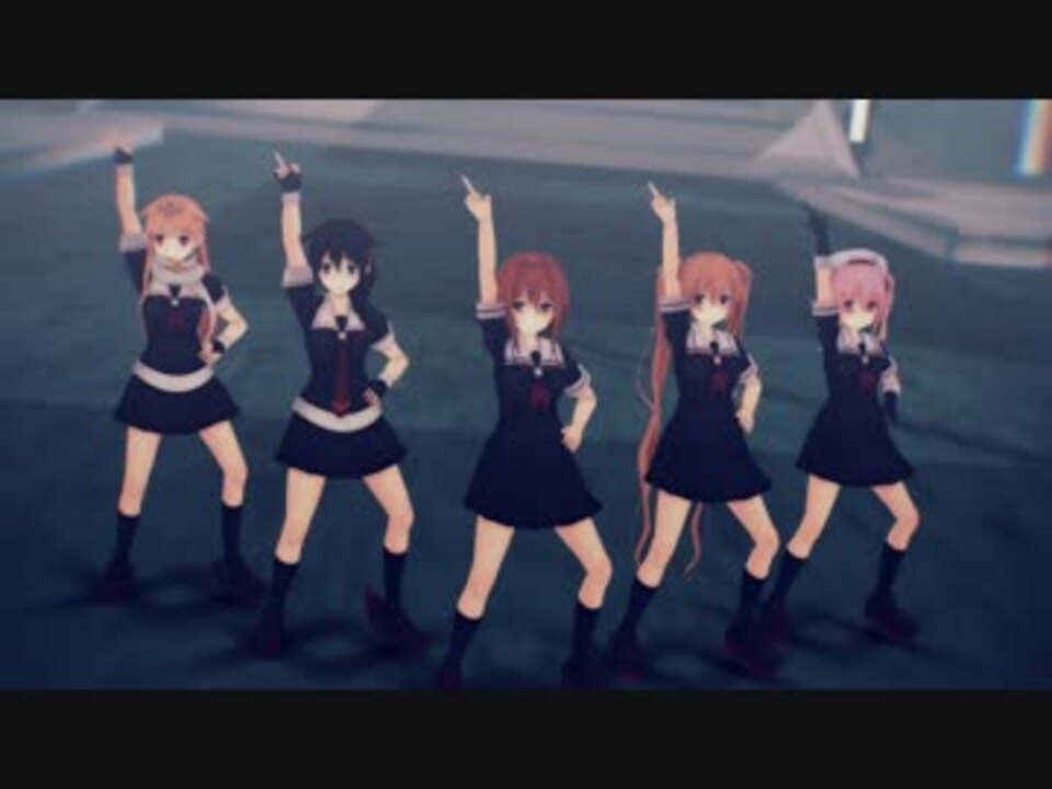 【MMD艦これ】小苹果 Little Apple【白露型姉妹】【1080p 60fps】 - ニコニコ動画