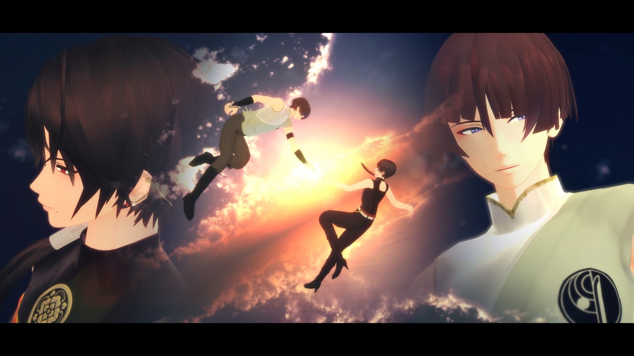 【mmd刀剣乱舞】石切丸＋清光 自作モデル整形テスト【三条といっしょ】 ニコニコ動画