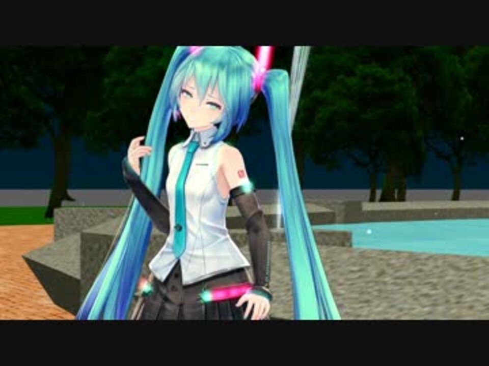 【初音ミク】Light Song【MMD】[Type:Tda Miku V4x ] 1080p - ニコニコ動画