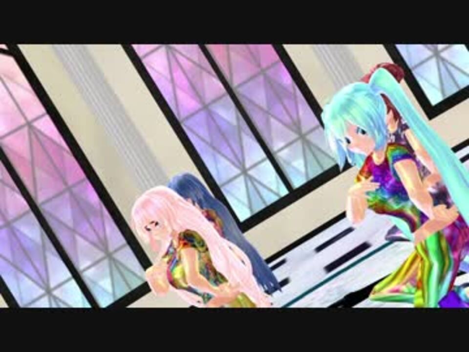 【MMD】 Distorted Princess 【miku_LUKA】 - ニコニコ